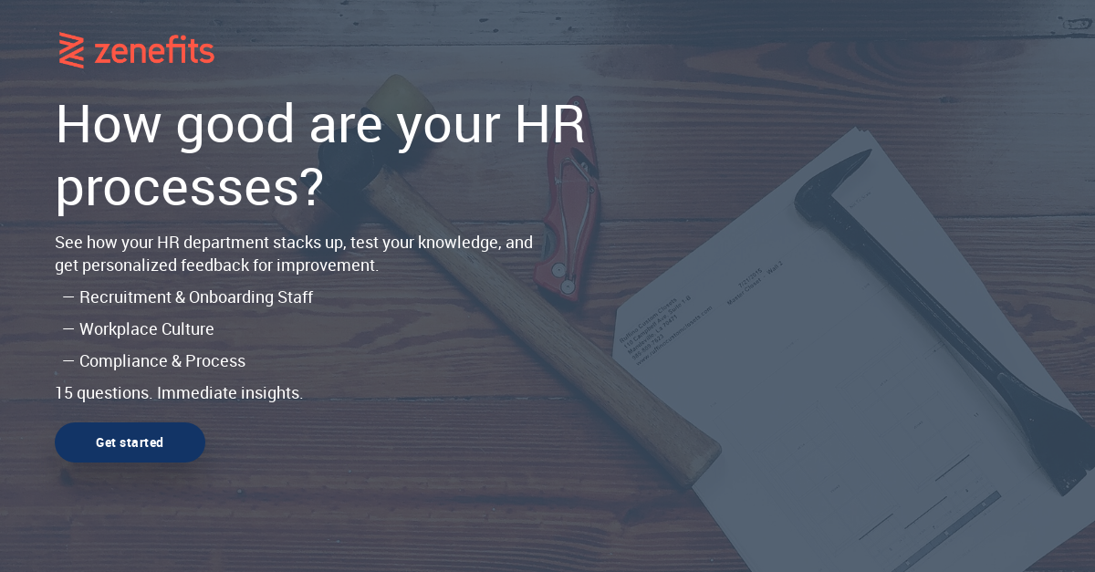 Quiz: How good are your HR processes?