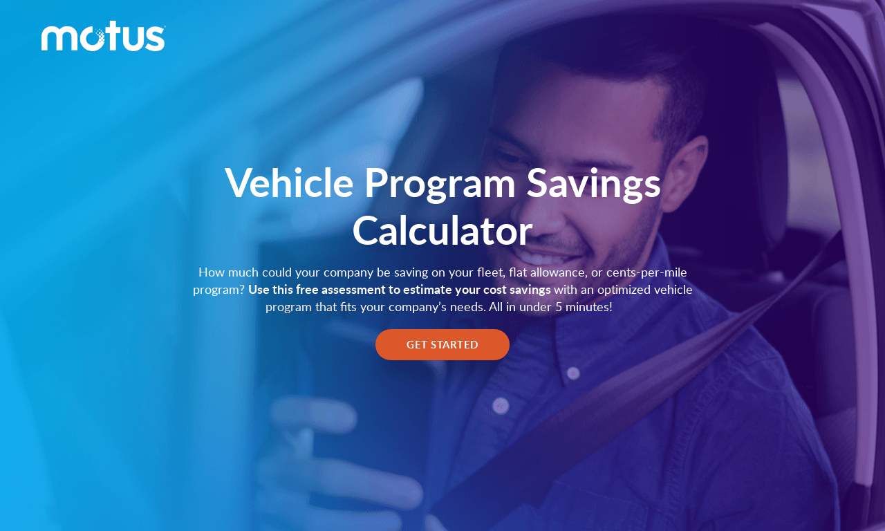 How much could you save on your vehicle reimbursement or fleet program?
