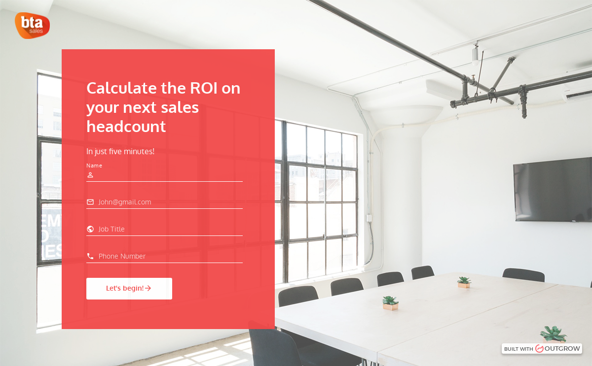 Calculate the ROI on your next sales headcount