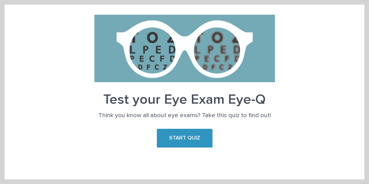 How much do you know about eye exams?