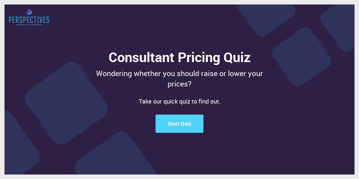 Consultant Pricing Quiz | The Predictive Index