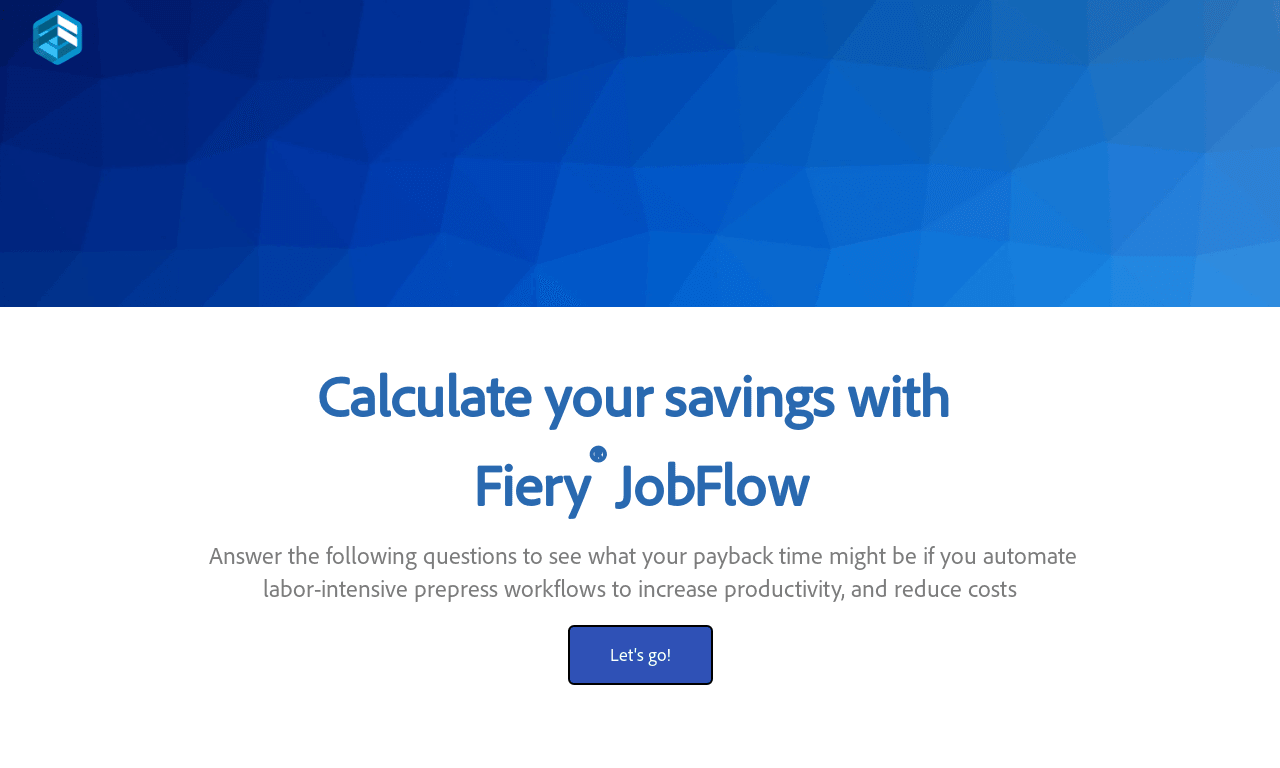 Fiery JobFlow ROI Calculator