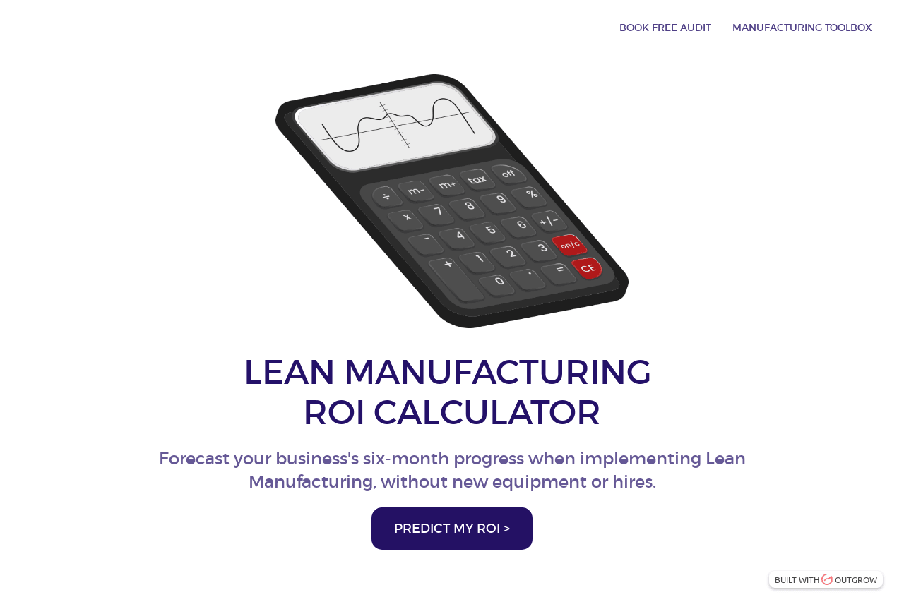Lean Manufacturing Calculator