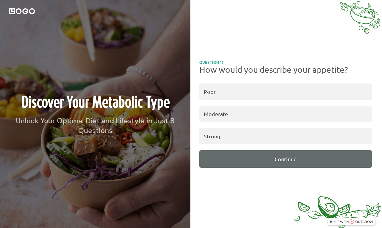 Metabolic Type Quiz