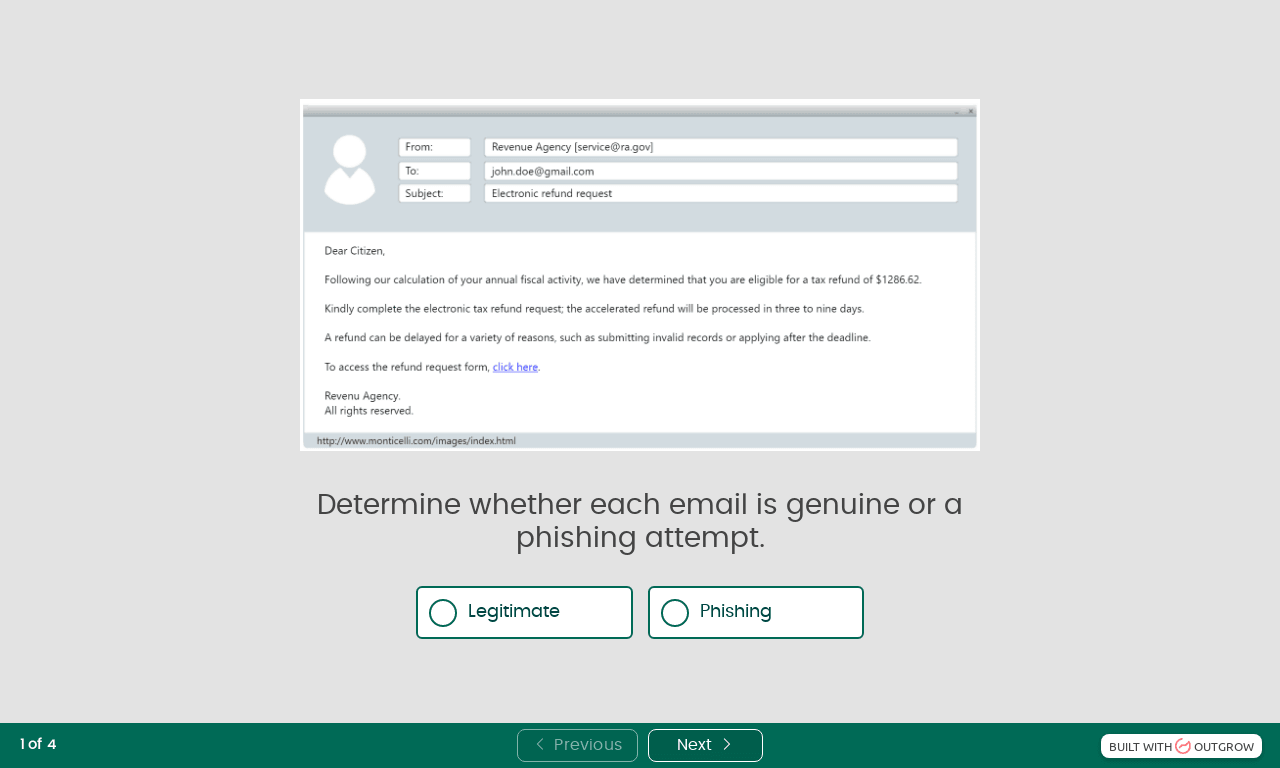 Can You Spot the Phish? | Phishing Email Quiz