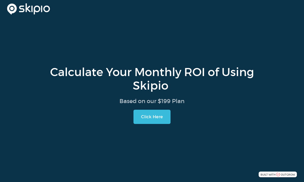 ROI Calculator | Skipio