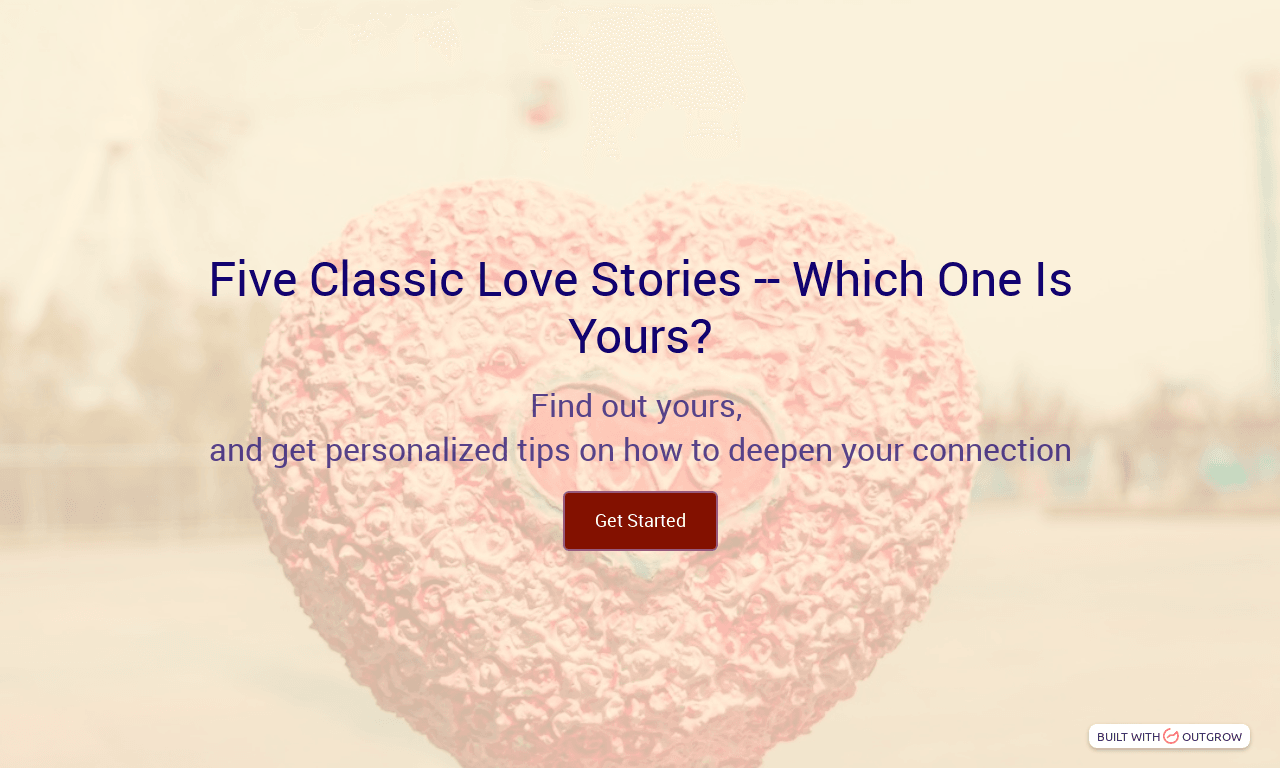What's your personal love story?