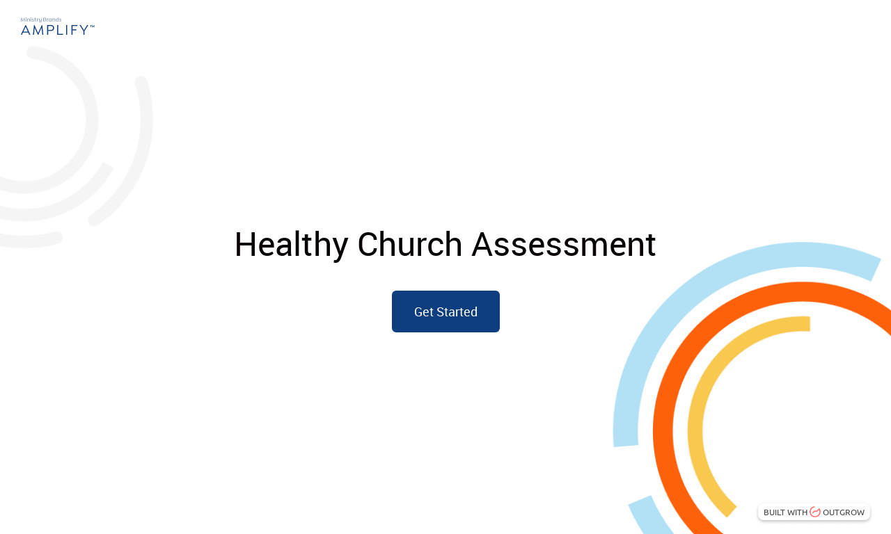 Healthy Church Assessment