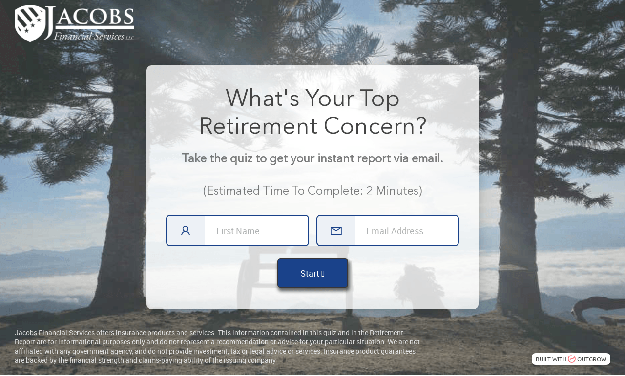 Jacobs Financial Retirement Readiness Assessment