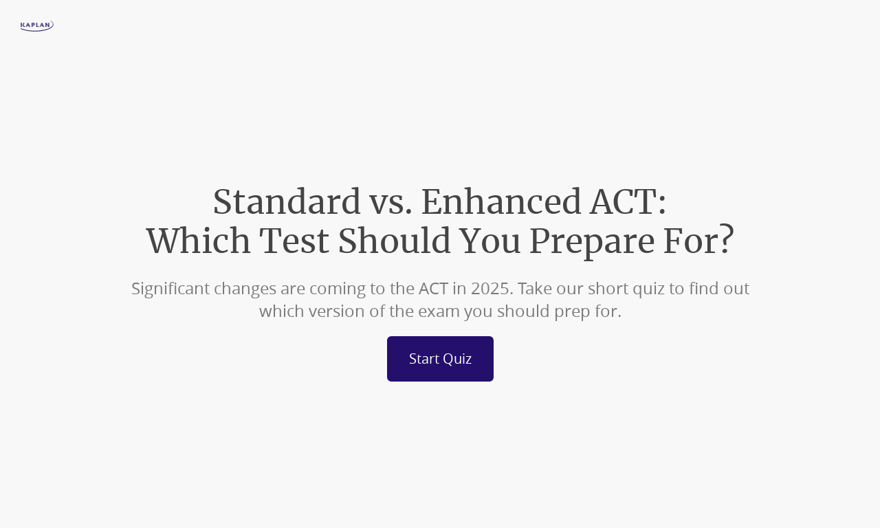 Standard vs. Enhanced ACT: Which Test Should You Take?